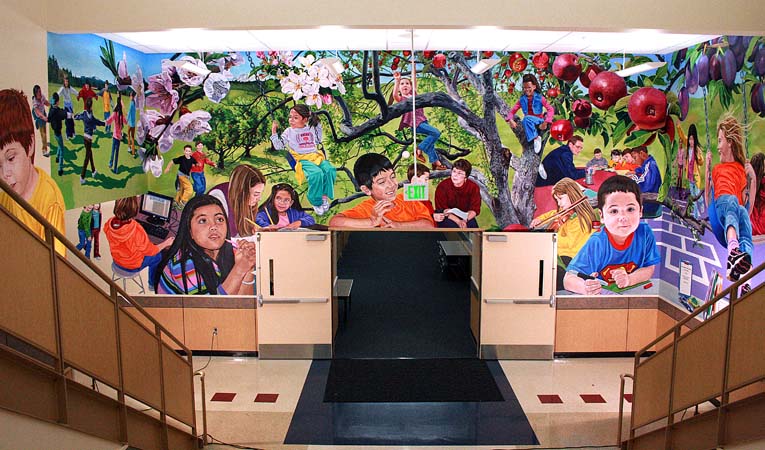 David Fichter - Public Mural Portfolio - Boston Murals - Boston Muralist